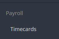 How to: Print a Grossed Timecard PDF